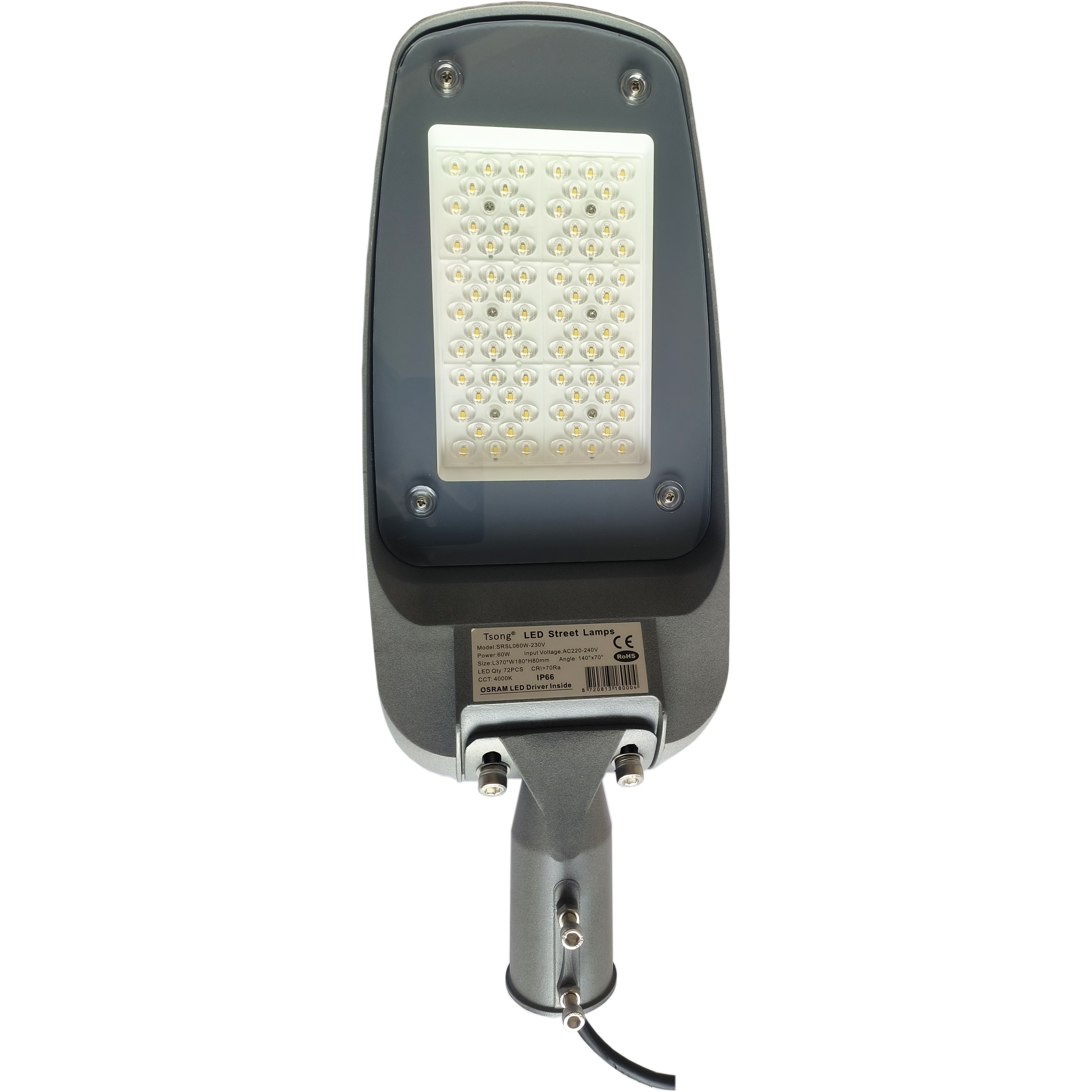 100w Tsong™ LED Street light – 160lm/w – IP66 – OSRAM Driver with ...